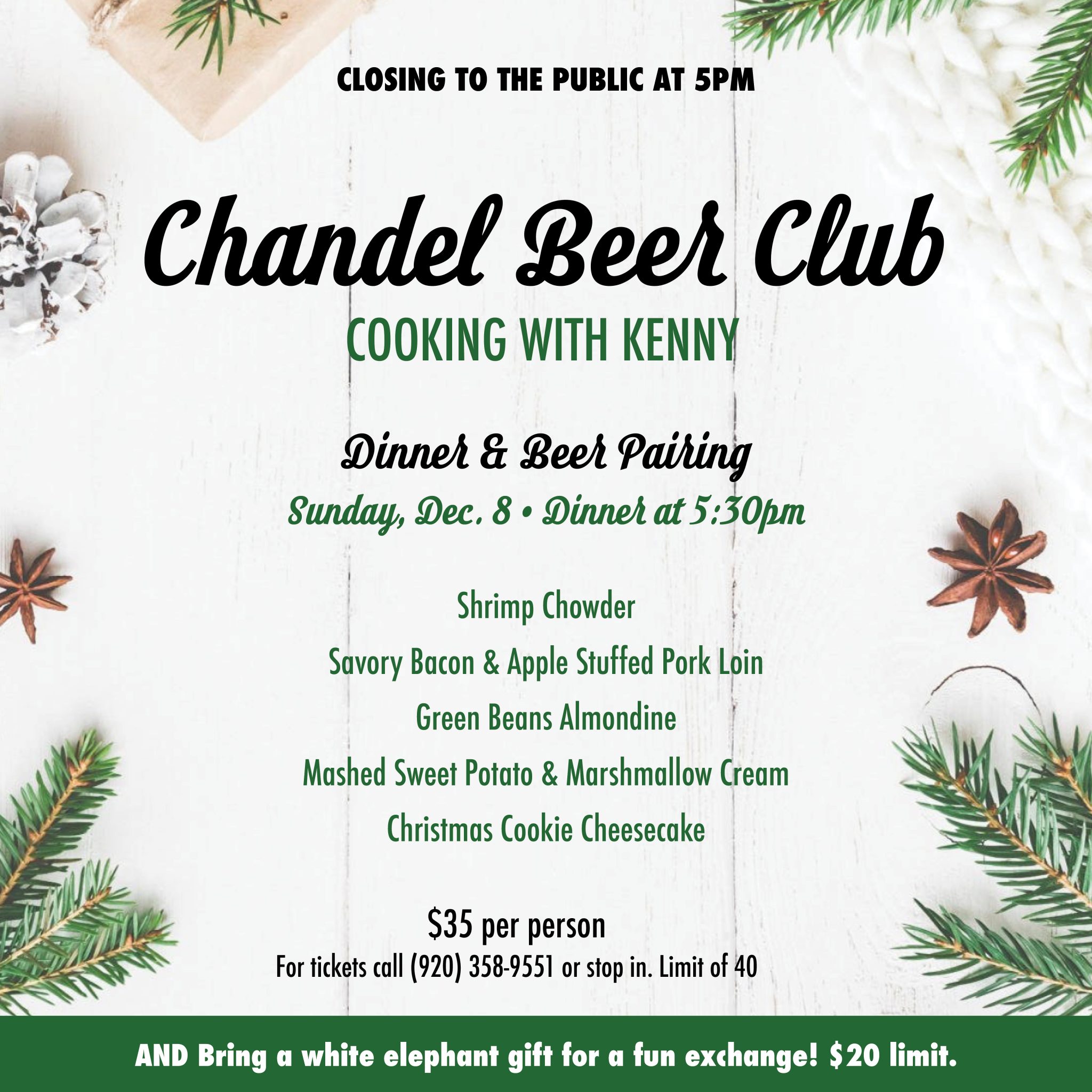 TAP LIST - Menu for Brews and Beers in Alpha, MI Brewery