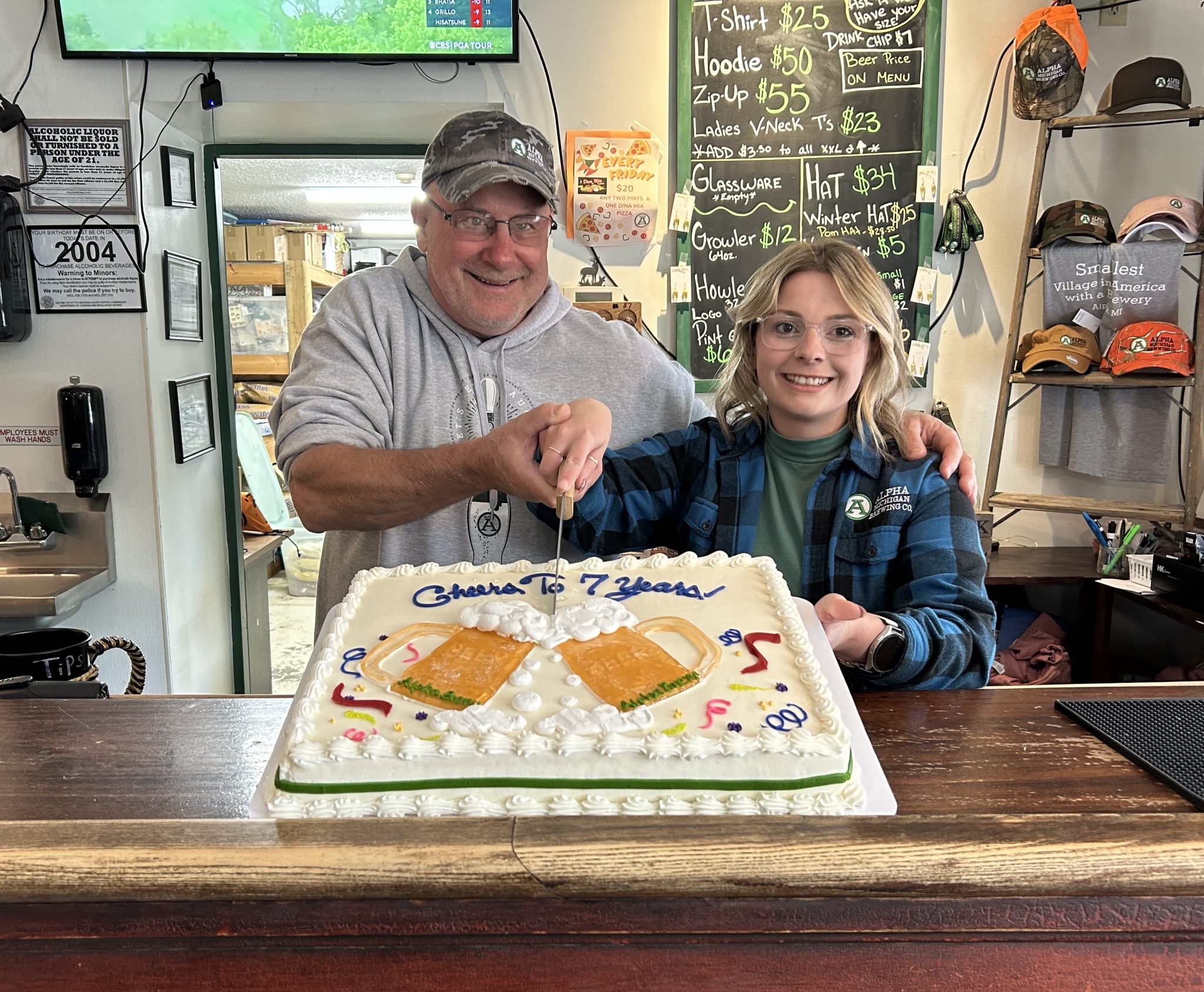 TAP LIST - Menu for Brews and Beers in Alpha, MI Brewery