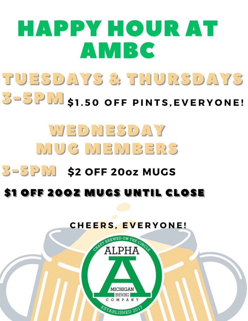 Alpha Michigan Brewing Company - ~We Brew With A Purpose~