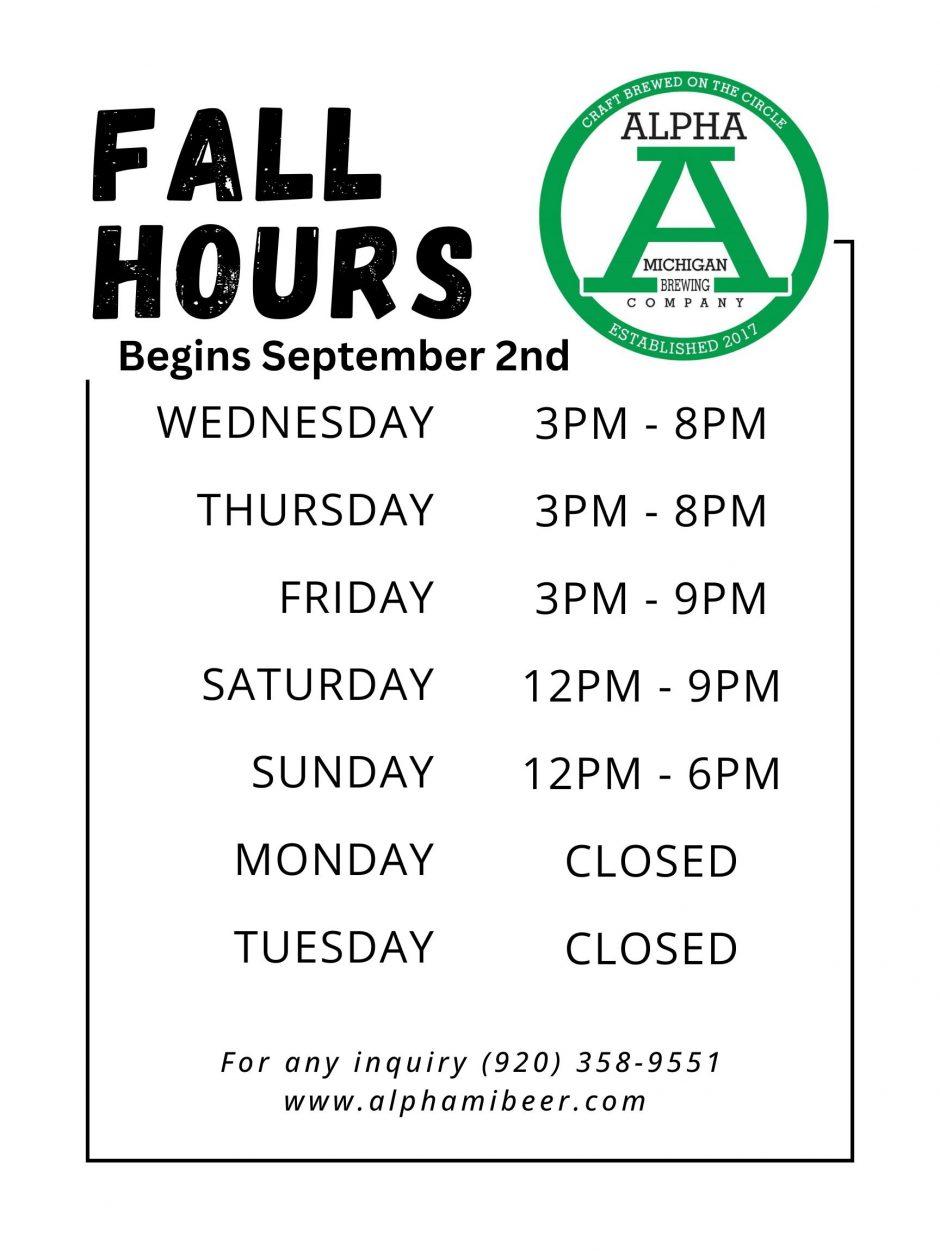 Alpha Michigan Brewing Company - ~We Brew With A Purpose~